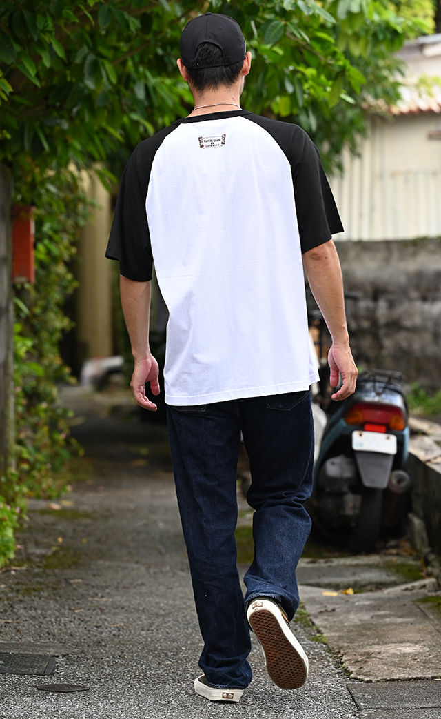 CoCo Head カヒコ柄ラグラン半袖Tシャツ