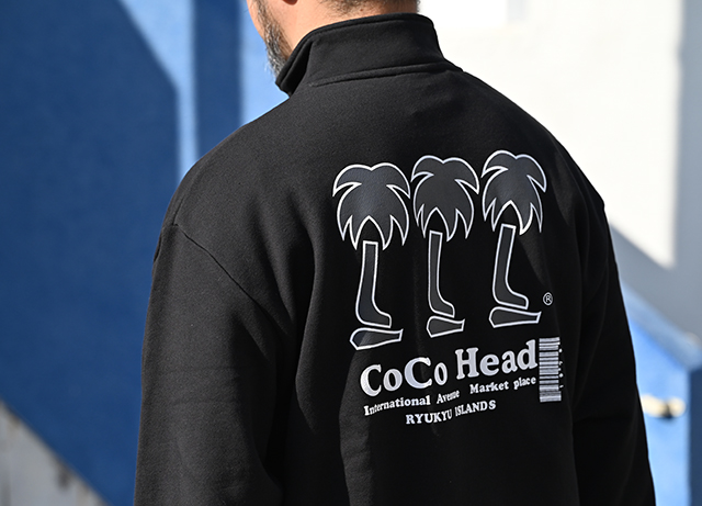 CoCo Head スウェットスタンドジャケット