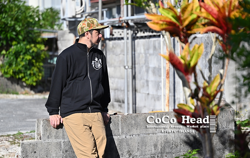 CoCo Head スウェットスタンドジャケット